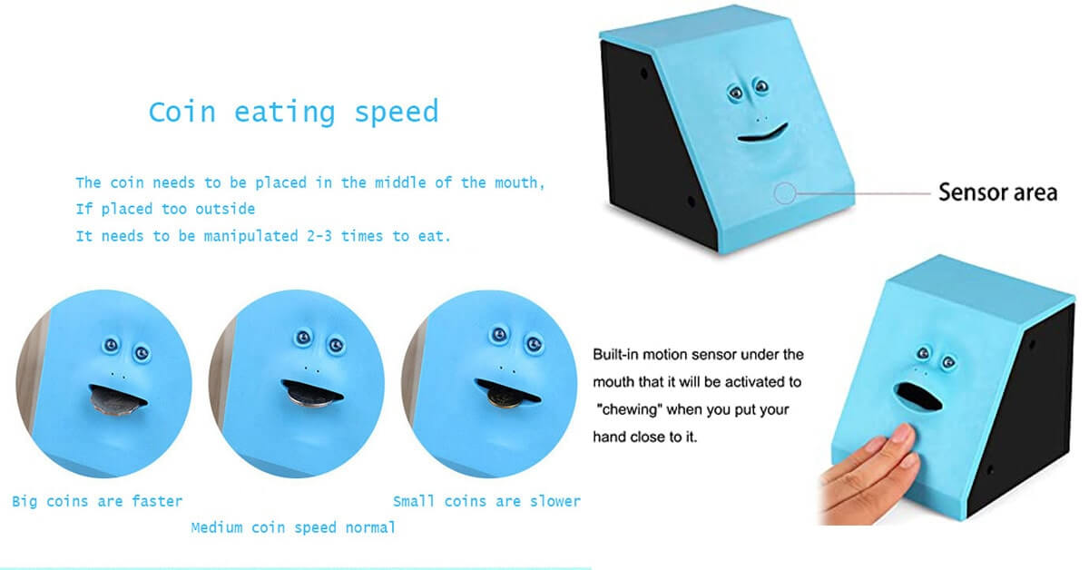 Face Coin Bank