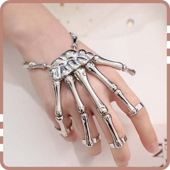 Skeleton Hand Bracelet